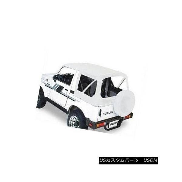 幌・ソフトトップ Bestop 51361-52 Soft Top Replace-A-Top Polymer Cloth White Suzuki Samurai Each Bestop 51361-52ソフトトップトップ - ポリマート...