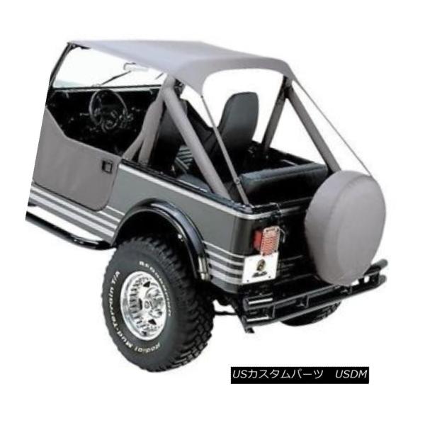幌・ソフトトップ Bestop Traditional Bikini 76-91 Jeep CJ7 CJ8 Wrangler YJ Charcoal 52508-09 Bestop伝統的なビキニ76-91ジープCJ7 CJ8ラングラーYJチ...
