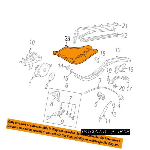 幌・ソフトトップ PORSCHE OEM 05-12 Boxster Motor-Convertible/soft Top-Trim Left 9875614450001C PORSCHE OEM 05-12 Boxster Motor-C...