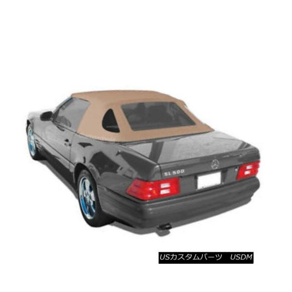 幌・ソフトトップ Mercedes R129 SL Convertible Soft Top 1990-2002 TAN Stayfast Canvas Cloth HAARTZ メルセデスR129 SLコンバーチブルソフトトップ1990-...