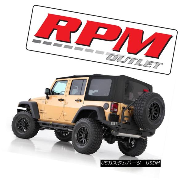 幌・ソフトトップ SMITTYBILT 9083235 BOWLESS SOFT TOP COMBO FOR 2010-2015 JEEP WRANGLER JK 4-DOOR SMITTYBILT 9083235 2010-2015 JU...