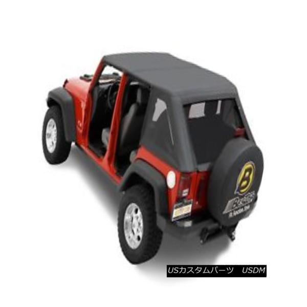 幌・ソフトトップ Bestop 56805-35 Jeep Trektop Complete Replacement Soft Top Black Diamond Bestop 56805-35 Jeep Trektop完全な交換ソフトトッ...