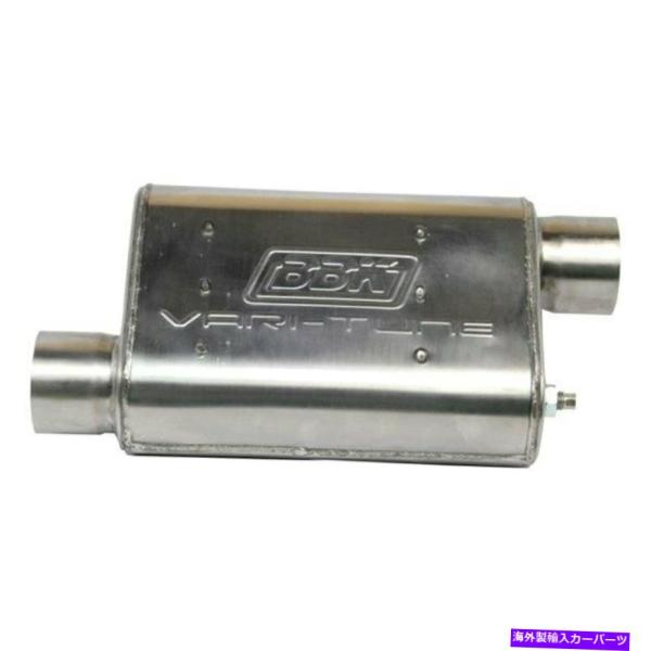 マフラー エキゾーストマフラーバリトゥンスシリーズステンレススチールオーバルグレーエキゾーストマフラー3 " Exhaust Muffler Varitune Series Stainless Steel Oval Gray Exhaust...