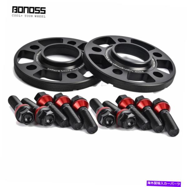 wheel adapter ミニクーパーF54 F56 F57 F60 2015+ 15mm 2PCボルト用のBonoss 5x112ホイールスペーサー BONOSS 5x112 Wheel Spacers for Mini Cooper ...