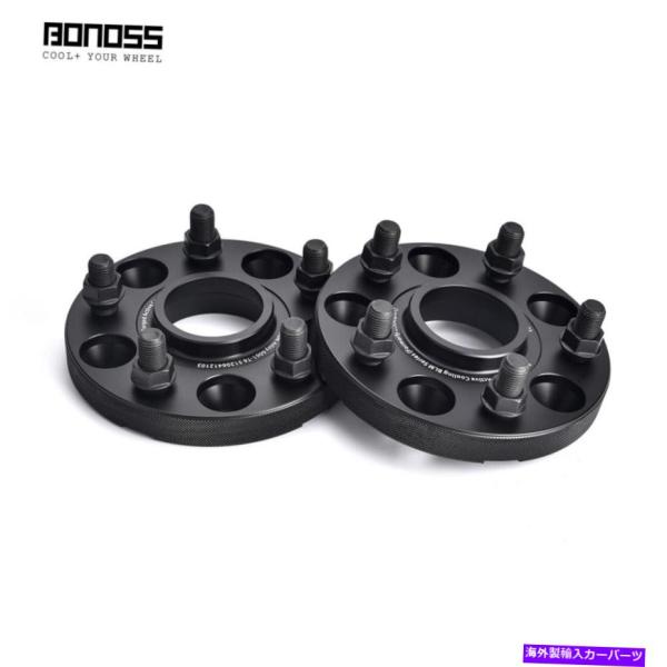 wheel adapter トヨタアルファード用の45mmのボノス鍛造ビレットホイールスペーサーのセットI Restailing Set of 4 15mm BONOSS Forged Billet Wheel Spacers for To...