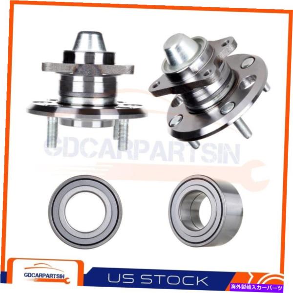 Wheel Hub Bearing Kia Magentis 2002-2006 2 For Front + 2 Lear Wheel Hub Bearing左または右側 For Kia Magentis 2002-2006 2 Front...