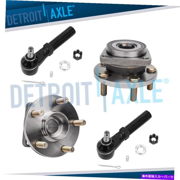 Wheel Hub Bearing 2005年から2014年のスバルレガシーアウトバックアセンブリのフロントホイールハブ＆ベアリングティエロド Front Wheel Hub &amp; Bearing Tierods for 2005-2...