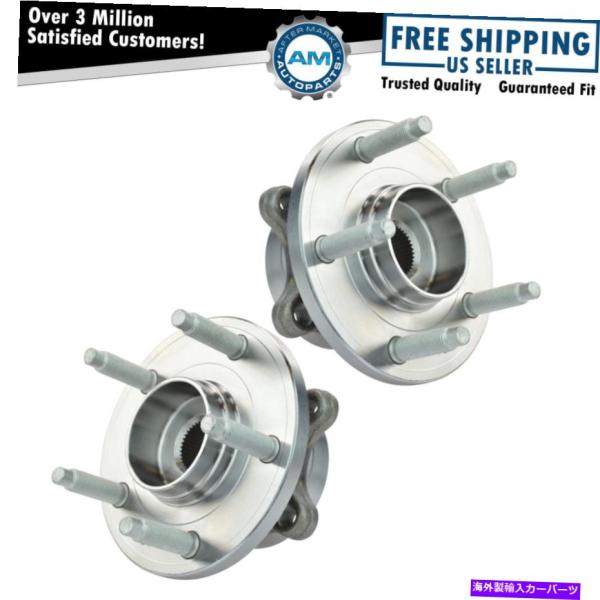 Wheel Hub Bearing 2フロントホイールベアリングハブアセンブリフォードエッジフレックスおうし座リンカーンMKS MKT 2 Front or Rear Wheel Bearing Hub Assembly Ford Edge...