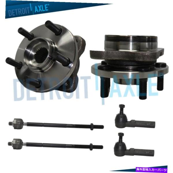 Wheel Hub Bearing 1996年から2000年のキャラバンタウン＆カントリー14 "ホイールのフロントホイールベアリングハブティエロド Front Wheel Bearing Hubs Tierods for 1996-200...
