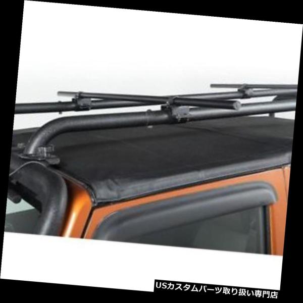 USキャリア 頑丈なリッジ11703.11シェルパルーフラッククロスバーラウンド56.5 "  Rugged Ridge 11703.11 Sherpa Roof Rack Crossbars Round 56.5"