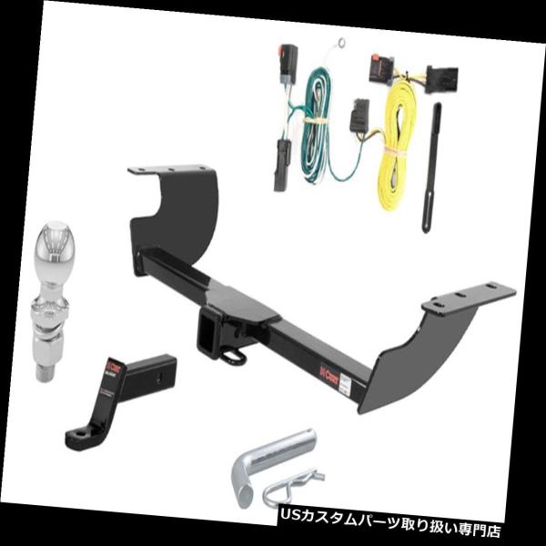 USヒッチメンバー カート3クラストレーラーヒッチトウパッケージ、1?7/8 "チャレンジャー用ボール/チャ  rger  Curt Class 3 Trailer Hitch Tow Package w/ 1-7/8" Ball for ...