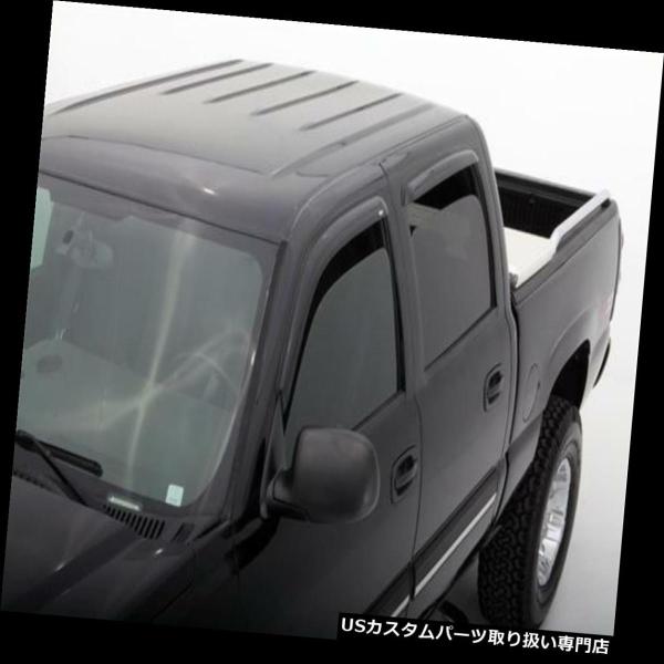 USベントバイザー、ドアバイザー AVS Original Ventvisor 4 Pcテープon Rainguards煙デフレクターベントバイザー94355  AVS Original Ventvisor 4 Pc Tape On Rai...
