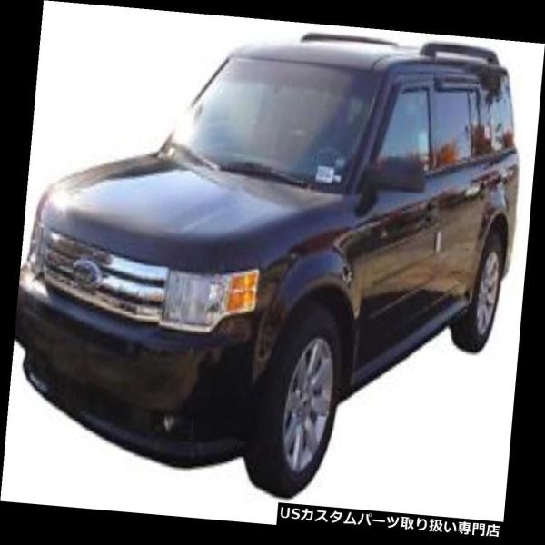 USベントバイザー、ドアバイザー AVS 94079 2009-11 Ford Flex 4 Piece Ventvisors  AVS 94079 2009-11 Ford Flex 4 Piece Ventvisors