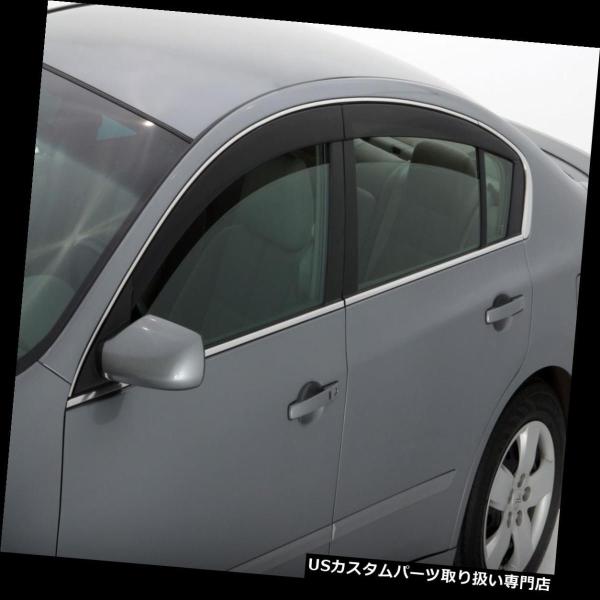 USベントバイザー、ドアバイザー 07-12日産Altima SedanのAVSロープロファイルVentvisor Rainguards、＃894005  AVS Low Profile Ventvisor Rainguards for 0...