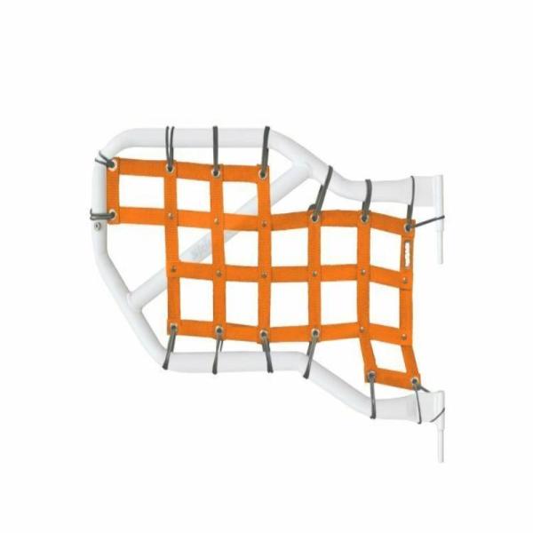 USリアーカーゴカバー Steinjagerカーゴネットチューブドアカバーオレンジ - ラングラーJK J0043661  Steinjager Cargo Net Tube Door Covers-Orange, Wrangler JK ...