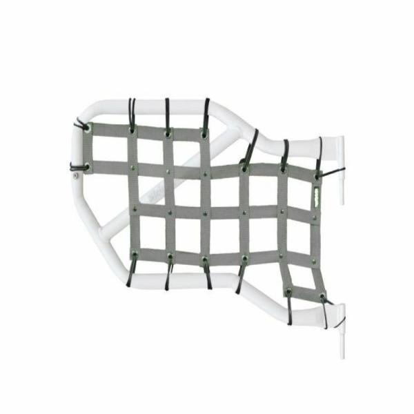 USリアーカーゴカバー Steinjagerカーゴネットチューブドアカバーグレー、ラングラーJKリア。 J0043662  Steinjager Cargo Net Tube Door Covers-Gray, Wrangler JK Re...
