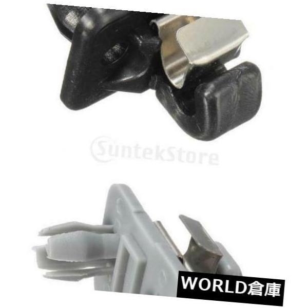 USサンバイザー 2x Sonnenblende HalterungホルタークリップHaken Hakenklemmef rAuto、Sitz  2x Sonnenblende Halterung Halter Clip Haken Hak...