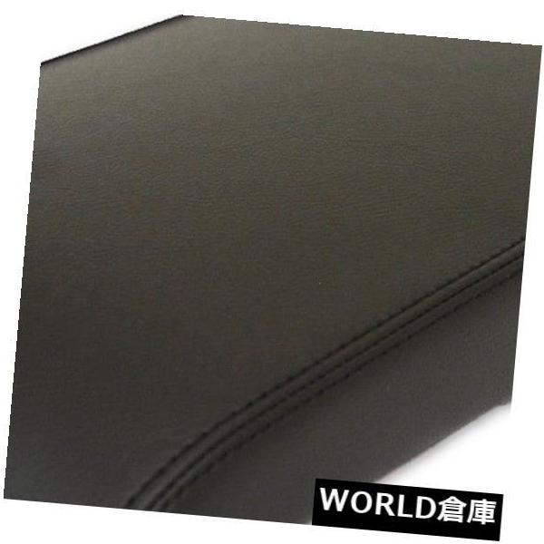 コンソールボックス ブラックセンターコンソールリッドアームレストカバーリアルレザー09-18フォードフレックス用  Black Center Console Lid Armrest Cover Real Leather for 09-18 ...