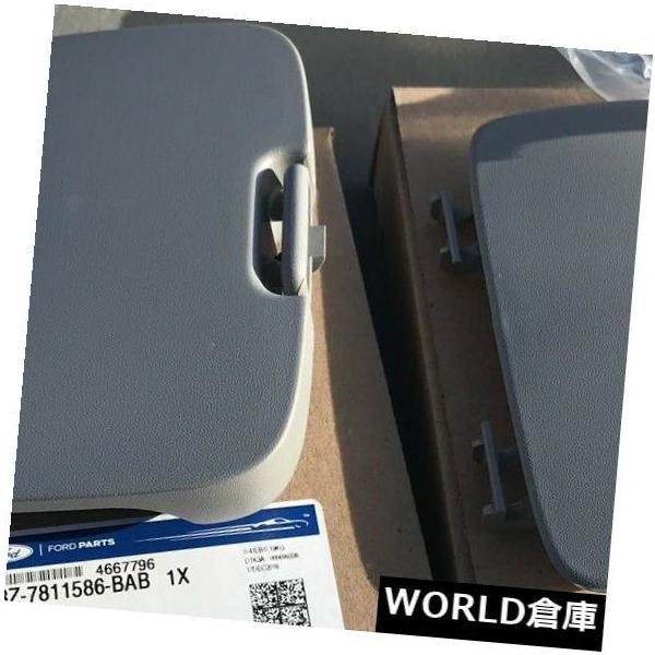 コンソールボックス 2002-2004フォードスーパーデューティオーバーヘッドコンソールガレージカバーサングラスホルダーOEM  2002-2004 Ford Super Duty Overhead Console Garage Cover...