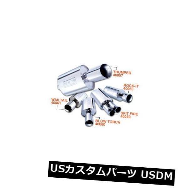 Borla 40061 Wailtail Oval 2-1 / 4in x 5in Side Round Out Boomer Muffler  Borla 40061 Wailtail Oval 2-1/4in x 5in Side Ro...