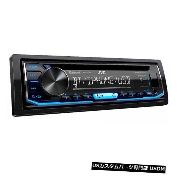 JVC KD-TD70BT 1 DIN In-Dash MP3 Bluetooth CD音楽プレーヤーレシーバーカーステレオ  JVC KD-TD70BT 1 DIN In-Dash MP3 Bluetooth CD Music Playe...