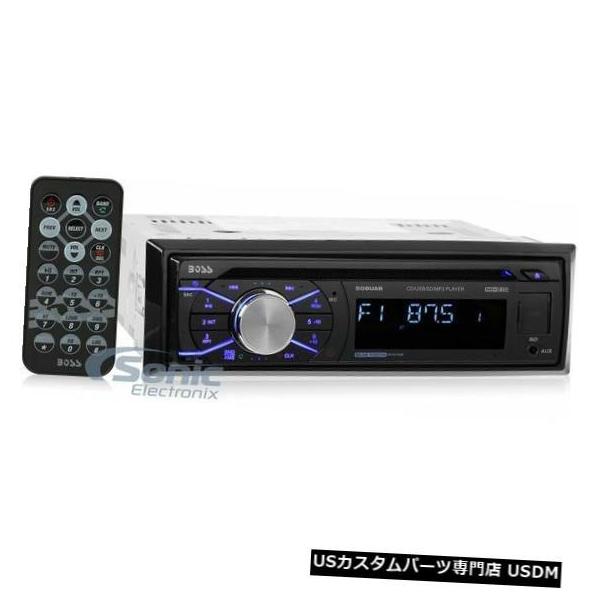 Boss 508UAB 1 Din In Dash CDカープレーヤーUSB MP3ステレオオーディオレシーバーBluetooth  Boss 508UAB 1 Din In Dash CD Car Player USB MP3 Stere...