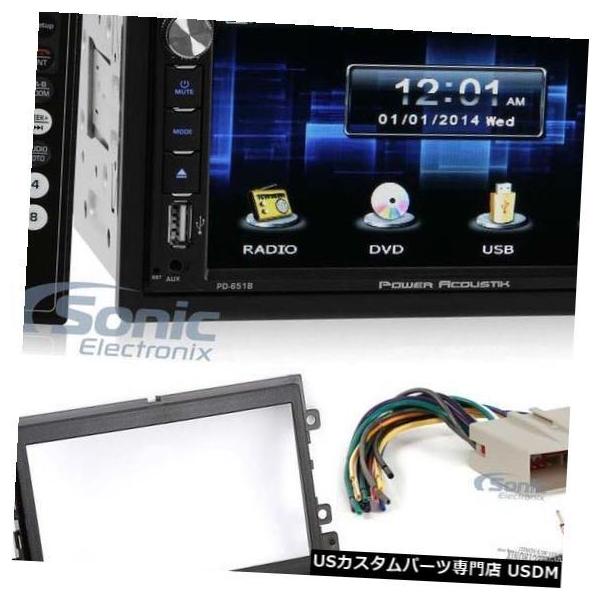 Power Acoustik 6.5？ 2007 Ford MustangのBluetooth搭載ダッシュボードレシーバーモニター  Power Acoustik  6.5” In-Dash Receiver Monitor w/ Blue...
