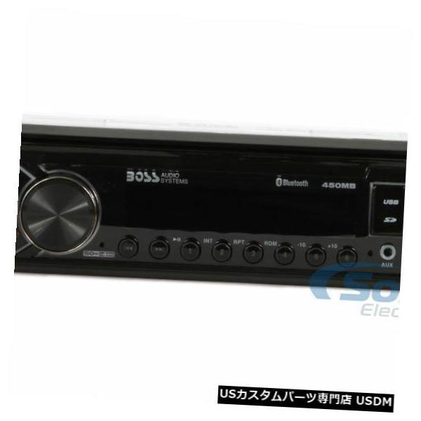 BOSSシングルDIN Bluetoothインダッシュデジタルメディアカーステレオ| 450MB  BOSS Single DIN Bluetooth In-Dash Digital Media Car Stereo | 450MB