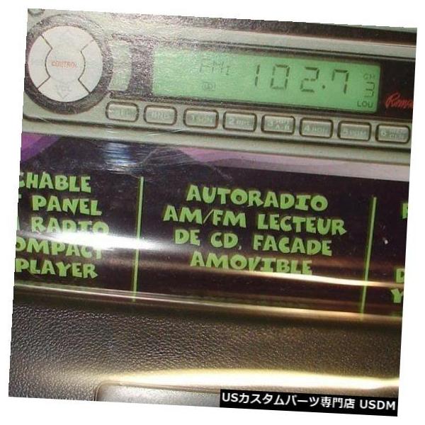 ダッシュレシーバーのAudiovox ACD-22 CDプレーヤー  Audiovox ACD-22 CD Player In Dash Receiver