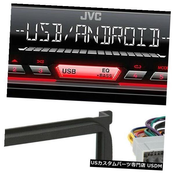 JVC CDプレーヤーインダッシュレシーバー3バンドEq + Remote 2003-2006ジープラングラーTJ  JVC CD Player In-Dash Receiver 3-Band Eq+Remote For 2003-2006...