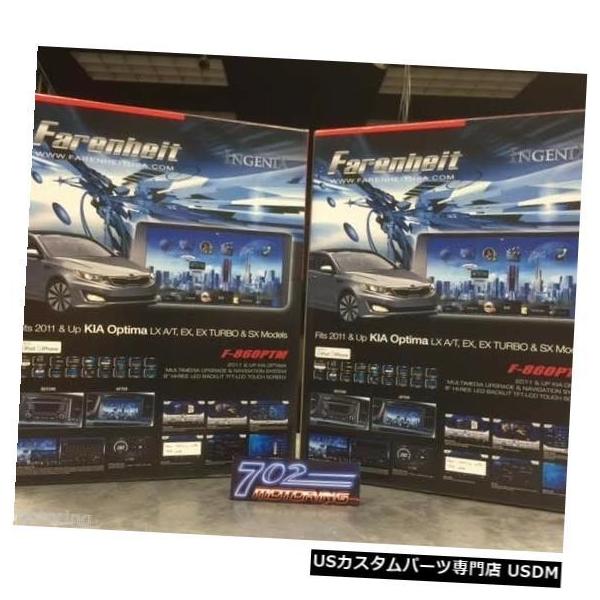 新しいファレンヘイトF-86OPTM Ingenix BLUETOOTHインダッシュDVD / AM / FMレシーバー、8インチLCD  NEW FARENHEIT F-86OPTM INGENIX BLUETOOTH IN-DASH D...