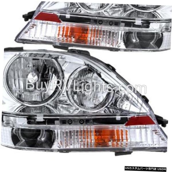 AMERICAN COACH REVOLUTION 2012 2013ペアヘッドライトヘッドライトフロントランプRV  AMERICAN COACH REVOLUTION 2012 2013 PAIR HEADLIGHTS HEAD LIG...
