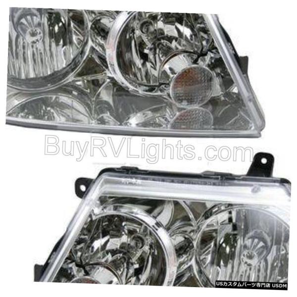 COACHMEN CROSS COUNTRY 2008 2009ペアヘッドライトヘッドライトフロントランプセットRV  COACHMEN CROSS COUNTRY 2008 2009 PAIR HEADLIGHTS HEAD LIGHTS...