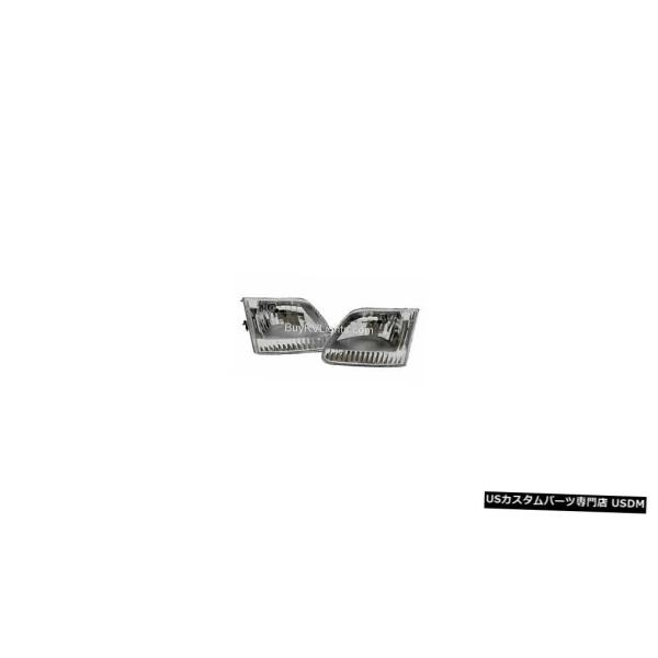 MONACO KNIGHT 2004 2005ヘッドライトヘッドライトフロントランプRVモーターホームペアセット  MONACO KNIGHT 2004 2005 HEADLIGHTS HEAD LIGHTS FRONT LAMPS RV ...