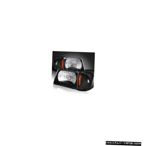 MONACO DIPLOMAT 1998 1999 2000 BLACK HEADLIGHTS HEAD LIGHTS SIGNAL CORNER RV  MONACO DIPLOMAT 1998 1999 2000 BLACK HEADL...