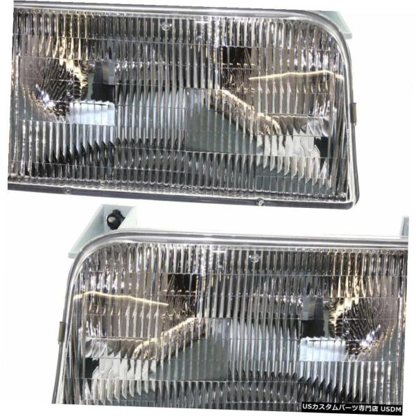 NEWMAR DUTCH STAR 1996 1997 1998ペアフロントヘッドライトランプRVヘッドライト  NEWMAR DUTCH STAR 1996 1997 1998 PAIR FRONT HEAD LIGHTS LAMPS R...