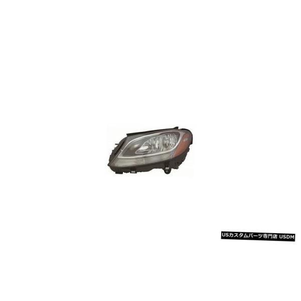 メルセデスベンツ2015-2018 Cクラス左ドライバーハロゲンヘッドライトヘッドライトランプ  MERECEDES  BENZ 2015-2018 C CLASS LEFT DRIVER HALOGEN HEADLIGHT HEAD LI...