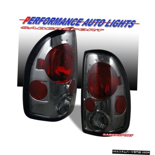 1997-2004ダッジダコタ用ペアクロームクリアテールライトセット  Set of Pair Chrome Clear Taillights for 1997-2004 Dodge Dakota