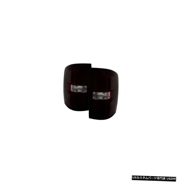 xTune 9034060 ORG.MFRスタイルテールライトレッドスモーク（14-16 GMCシエラ用）NEW  xTune 9034060 ORG.MFR Style Tail Lights Red Smoke For 14-16 GM...