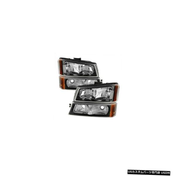 XTune 5069801 07 Silv 1500 HDクラシッククリスタルヘッドライト/バンパーライトNEW  XTune 5069801 Crystal Headlight/Bumper Light For 07 Silv 1500 ...