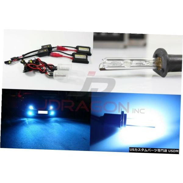 H1 10000Kディープブルー35WスリムACバラストHID変換キットキセノン電球フォグランプ H1 10000K Deep Blue 35W Slim AC Ballast HID Conversion Kit Xenon Bulb F...