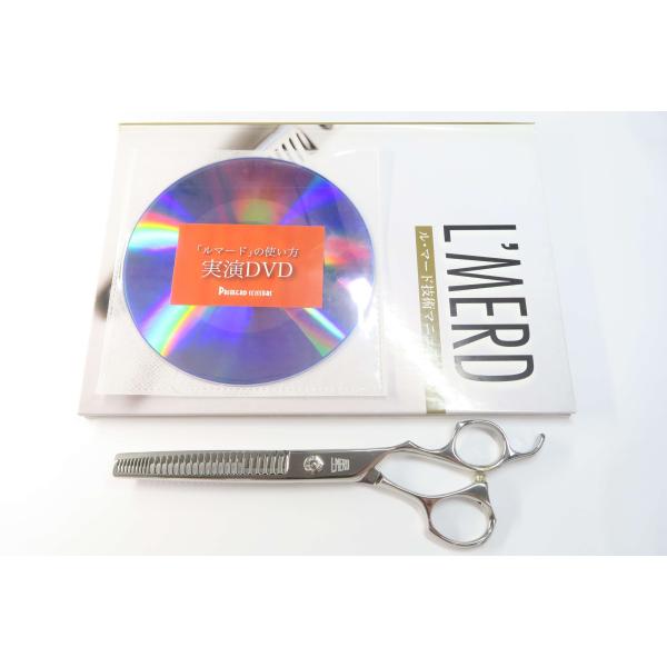 メーカー：PRIMERD プリマード型番：L'MERD ル・マード商品管理番号：G-1451利き手：右利きはさみのタイプ：セニング シザーズ シザースハンドル：オフセットインチ数：6.6重量(g)：62.0カット率 % (約の数値)：状態ラ...