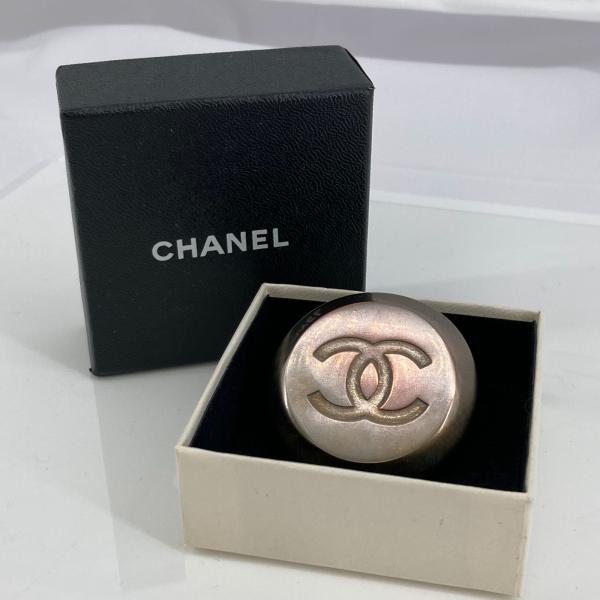 CHANEL（シャネル）99P　ココマーク　スカーフリング　シルバー