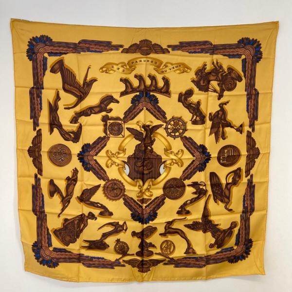 HERMES　LES PARURES DU VENT　風の装い スカーフ