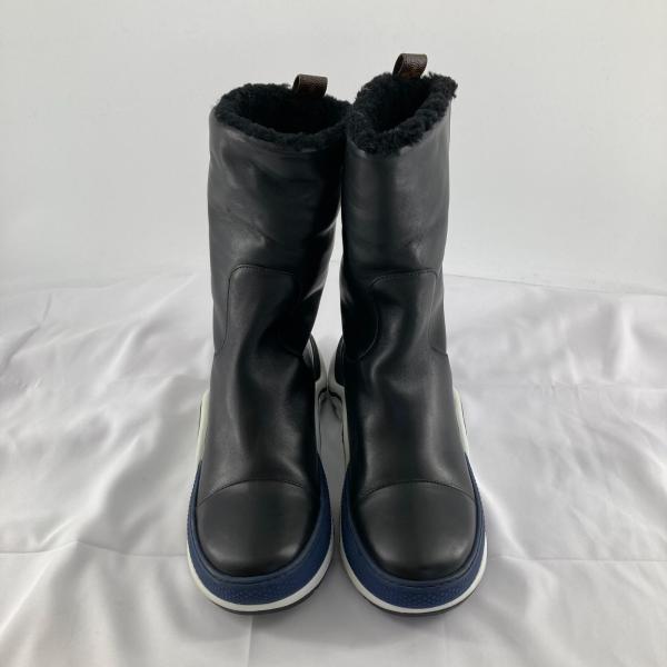 LOUIS VUITTON(ルイヴィトン)　アークライトライン　ボアブーツ　#EU37　ブラック
