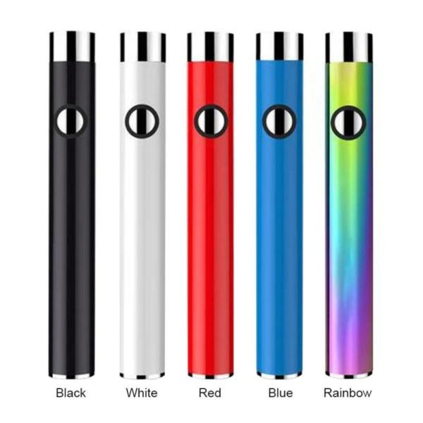 Airistech Vertex 2.0 カートリッジ バッテリーは、 350mAh の内部バッテリー、3 つの可変電圧設定、および予熱機能を備えています。電圧レベルを変更するには、電源ボタンを 3 回素早くクリックすると、LED ライトの...