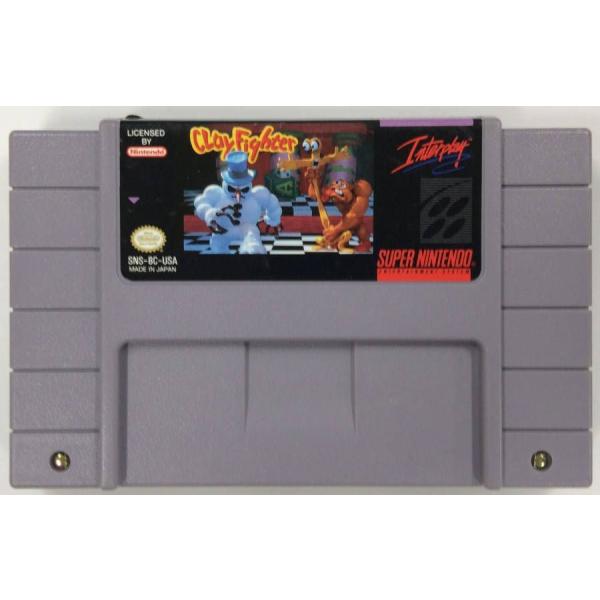 ■タイトルSFC CLAY FIGTHER (北米版SNES)■商品名スーパーファミコンソフト(ソフトのみ)■商品状態ソフト：可（上面のシールに傷みあり）箱：無し説明書：無し■その他