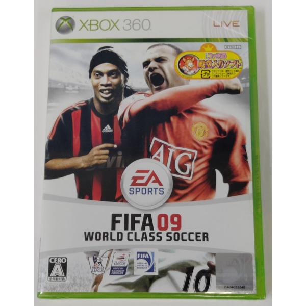 ■タイトルX360 FIFA 09 ワールドクラスサッカー■商品名Xbox 360ソフト(未開封品)■商品状態ランク：未開封品■その他