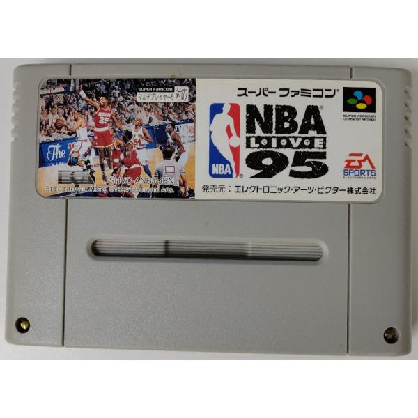 ■タイトルSFC NBA LIVE95■商品名スーパーファミコンソフト(ソフトのみ)■商品状態ソフト：良い箱：無し説明書：無し■その他