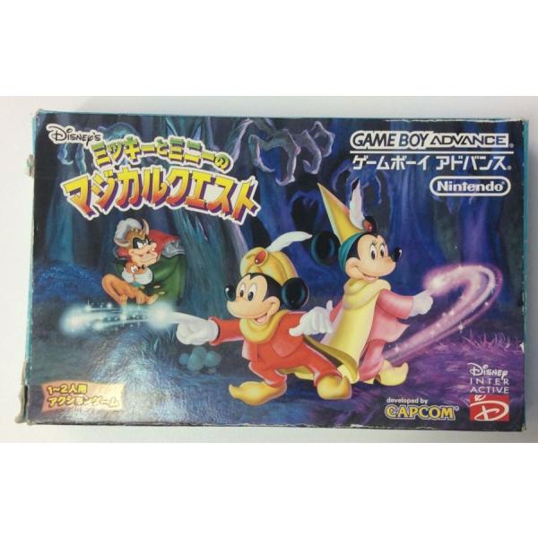 ■タイトルGBA ミッキーとミニーのマジカルクエスト■商品名ゲームボーイアドバンスソフト(箱説付)■商品状態ソフト：良い箱：難あり（破れあり）説明書：可■その他